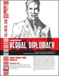 Verbal Diplomacy (D20 Modern) - LPJ Design | Haven: City of Violence ...