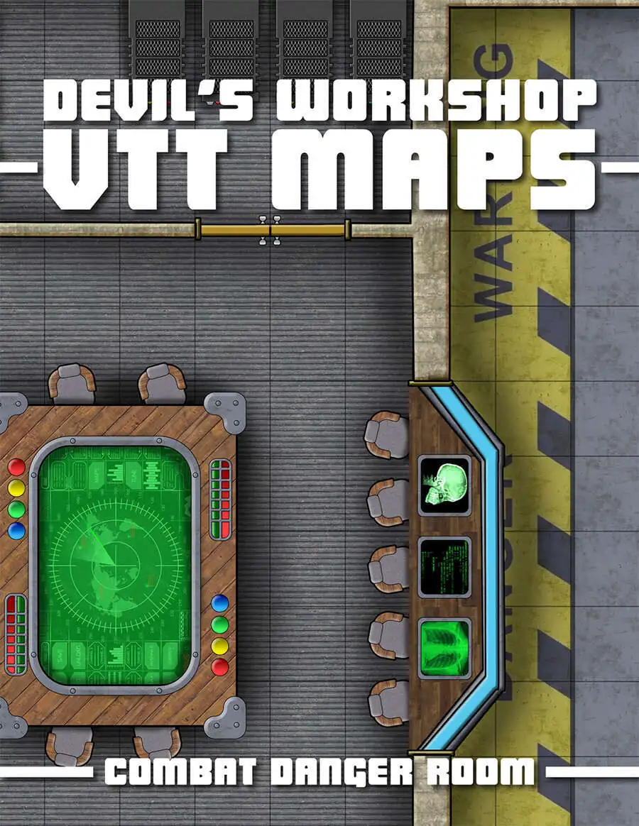 Devil’s Workshop VTT Maps: Combat Danger Room - LPJ Design | DriveThruRPG