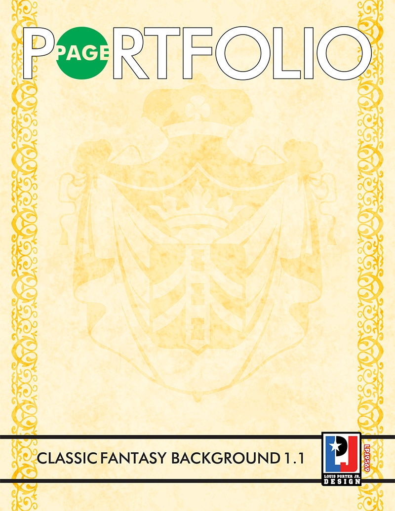 Page Portfolio 001: Classic Fantasy Backgrounds - LPJ Design | Image ...