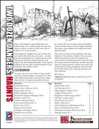 Two Dozen Dangers: Haunts (PFRPG) - LPJ Design | Pathfinder Roleplaying ...