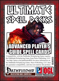 Ultimate Spell Decks: Advanced Player’s Guide Spell Cards (PFRPG) - LPJ ...