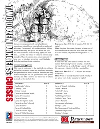 Two Dozen Dangers: Curses (PFRPG) - LPJ Design | Pathfinder Roleplaying ...