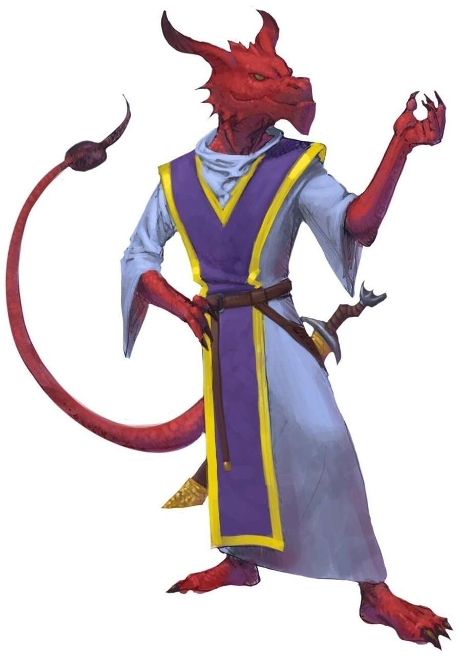 New Race - Dragonfolk (5e) - Nectar of the Gods | DriveThruRPG
