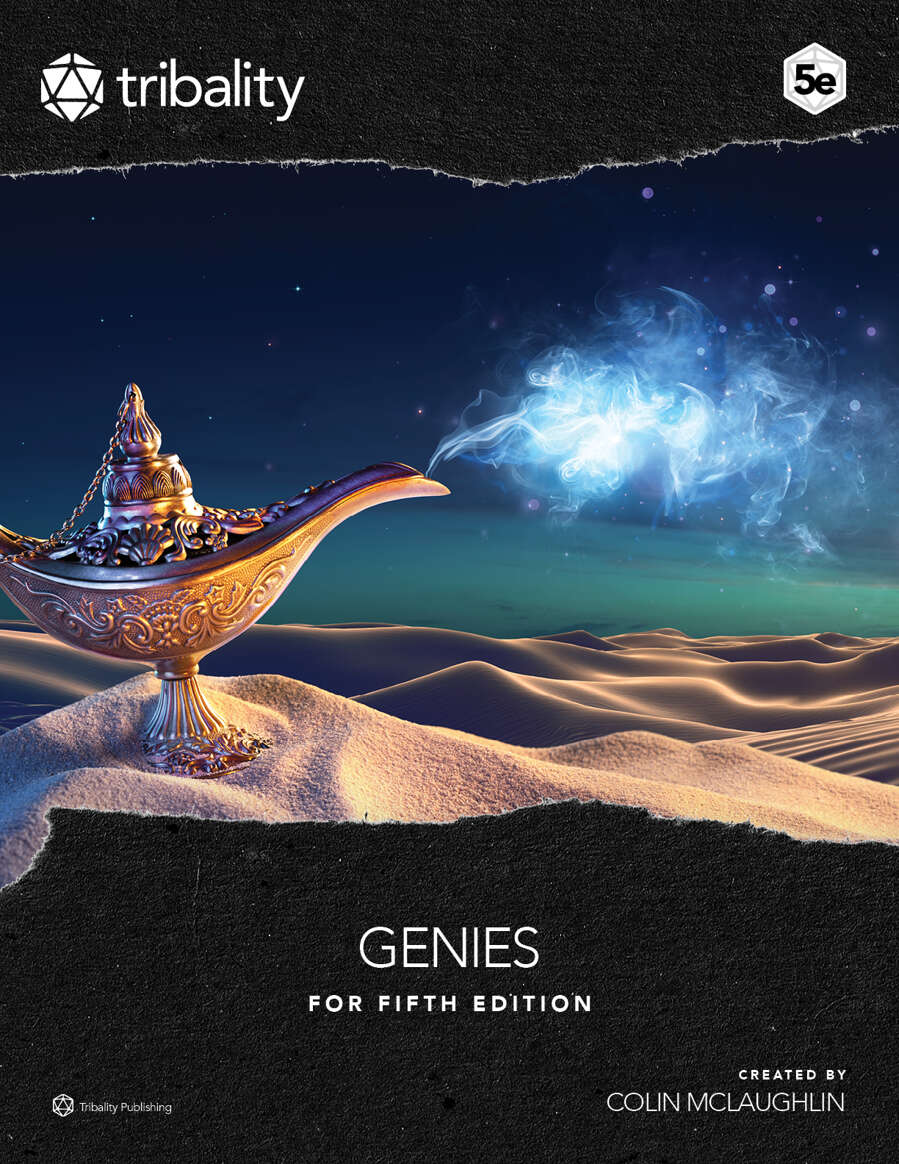 Genies (5E) - Angryfish Games | Tribality Archive | DriveThruRPG