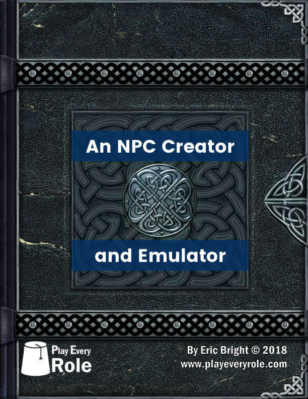 NPC Creator and Emulator - Eric Bright | Encounter Building Cards ...