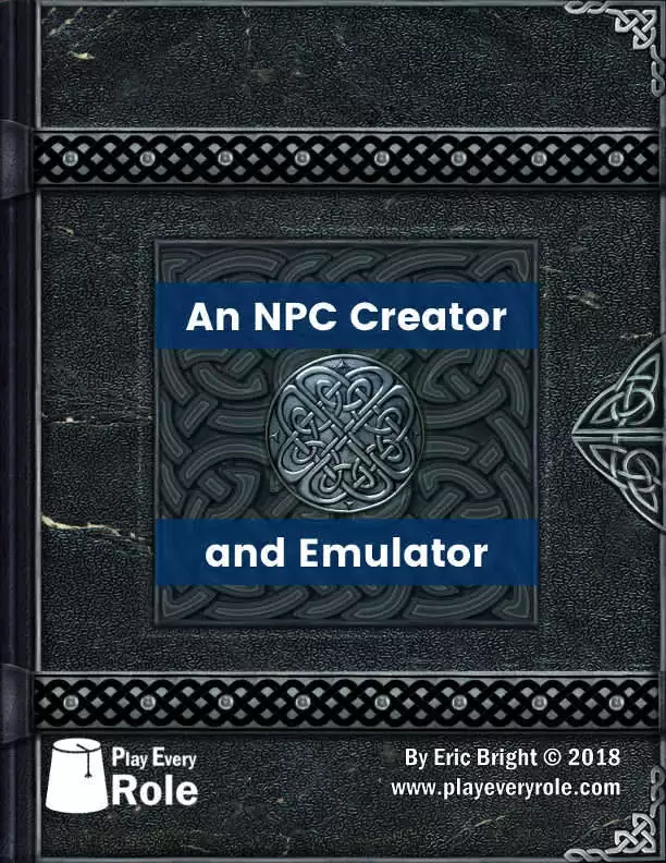 NPC Creator and Emulator - Eric Bright | Encounter Building Cards ...