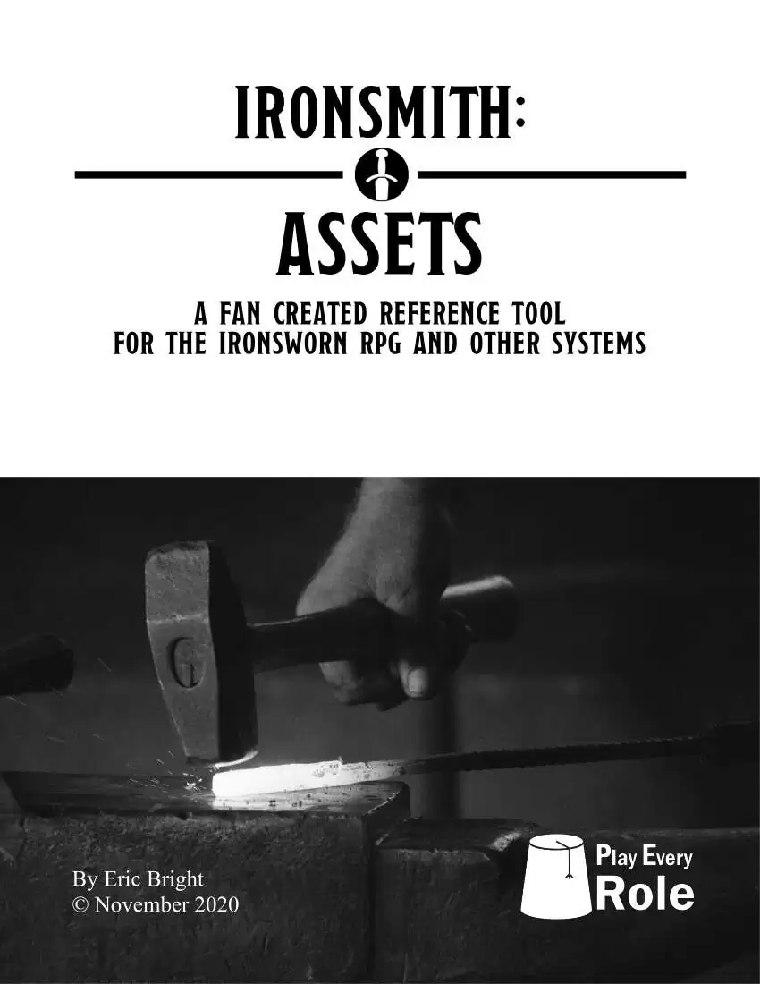 Ironsmith: Assets - Eric Bright | Ironsmith | DriveThruRPG