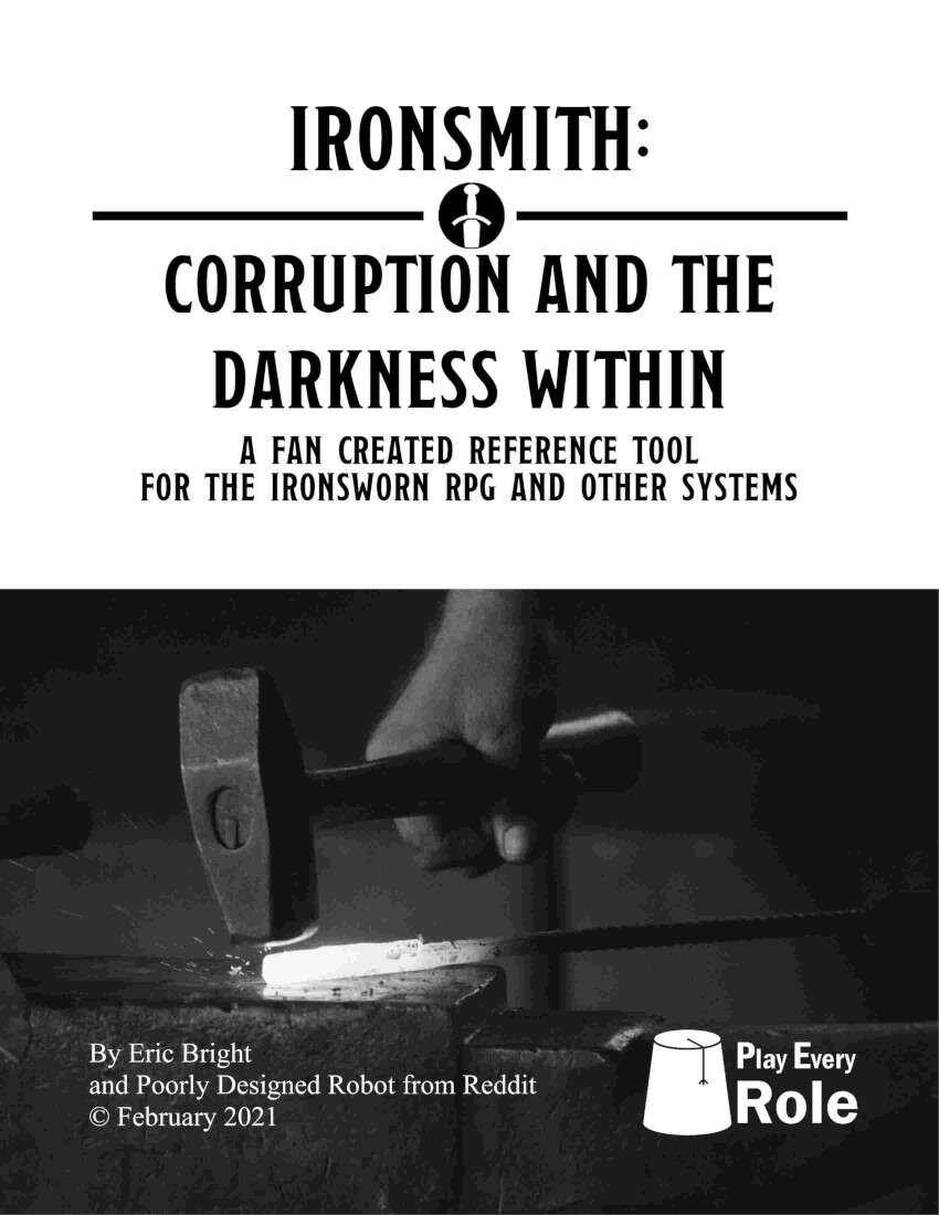 Ironsmith: Corruption and the Darkness Within - Eric Bright | Ironsmith ...