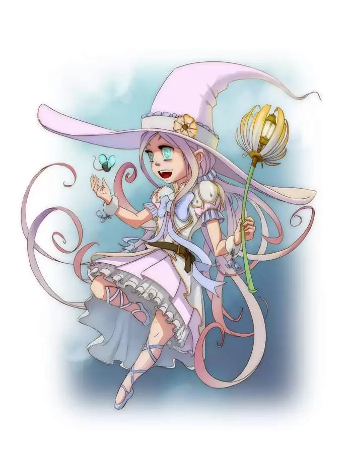 Magic Girl - RPG Stock Art - Rian Trost RPG Stock Art | DriveThruRPG