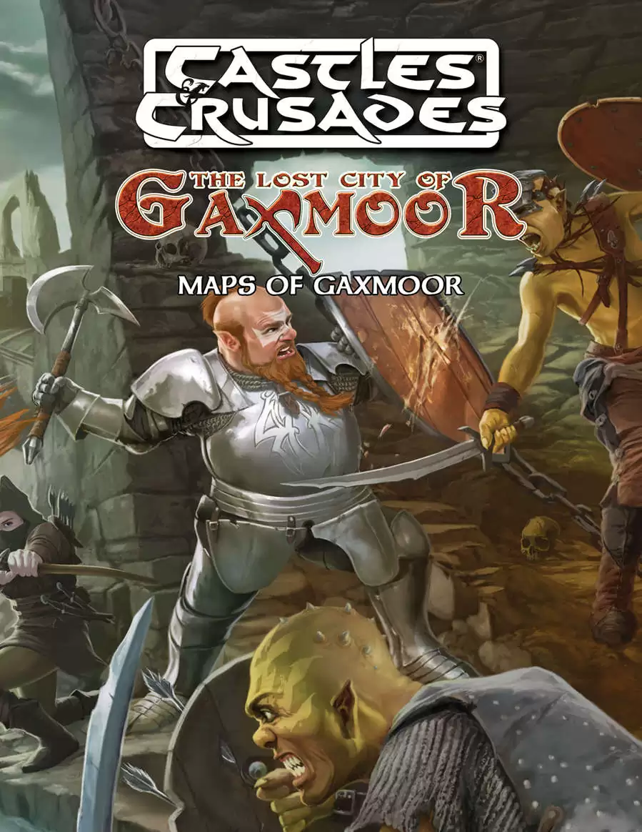 Castles & Crusades Lost City of Gaxmoor Digital Maps - Troll Lord Games ...
