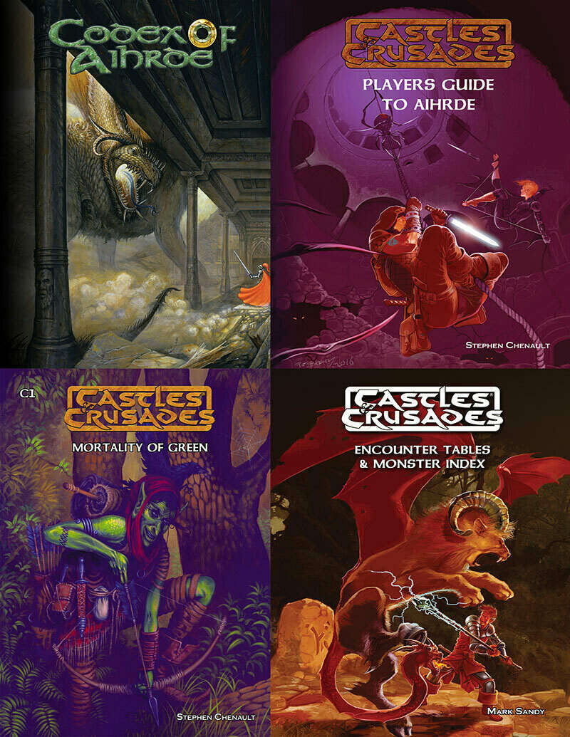 Castles & Crusades Package 3 [BUNDLE] - Troll Lord Games | Castles and ...