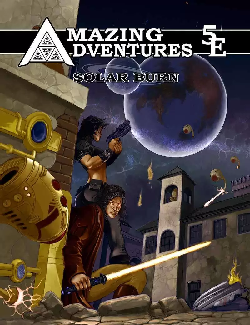 Amazing Adventures 5E Solar Burn - Troll Lord Games | 5th Edition ...