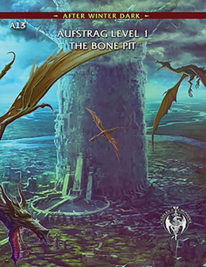 A13 Aufstrag Level 1 The Bone Pit & Area Map - Troll Lord Games ...