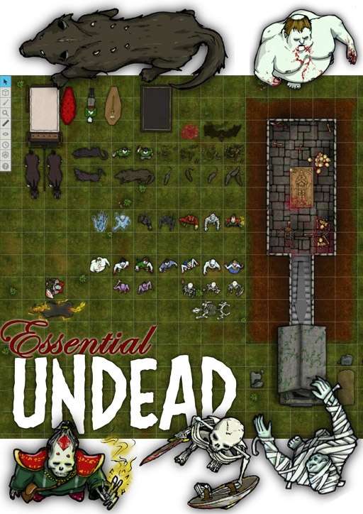 Essential Undead Tokens - Graemation | DriveThruRPG