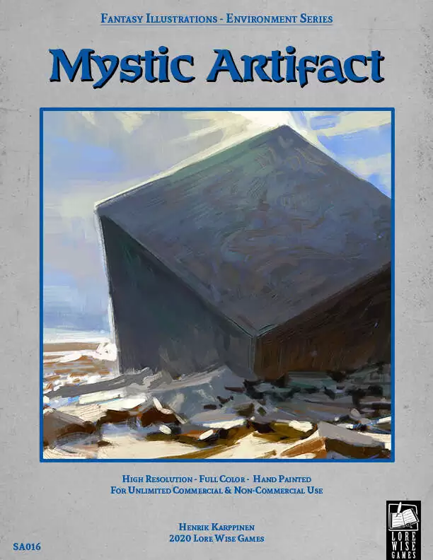 Fantasy Art - Mystic Artifact - Lore Wise Games | Fantasy Stock Art ...