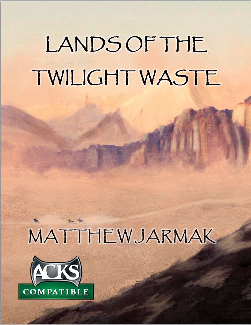 Lands of the Twilight Waste - Harpoon Cannon Gaming | DriveThruRPG