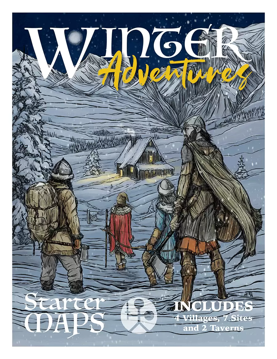 Winter Adventures - Starter Maps - Roan Studio | DriveThruRPG