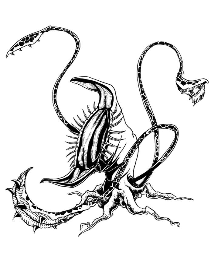 THC Stock Art: Venus Corpser (BW png) - Tortoise & Hare Creations ...