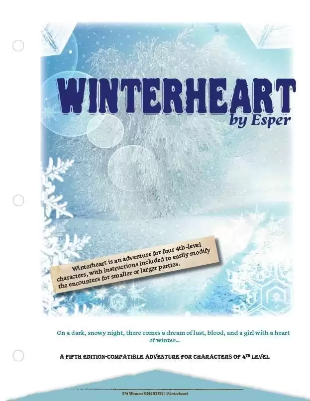 Winterheart [5E] - EN Publishing | D&D 5th Edition | DriveThruRPG