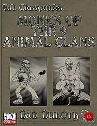 E.N. Classguides: Monks of the 9 Animal Clans - EN Publishing ...