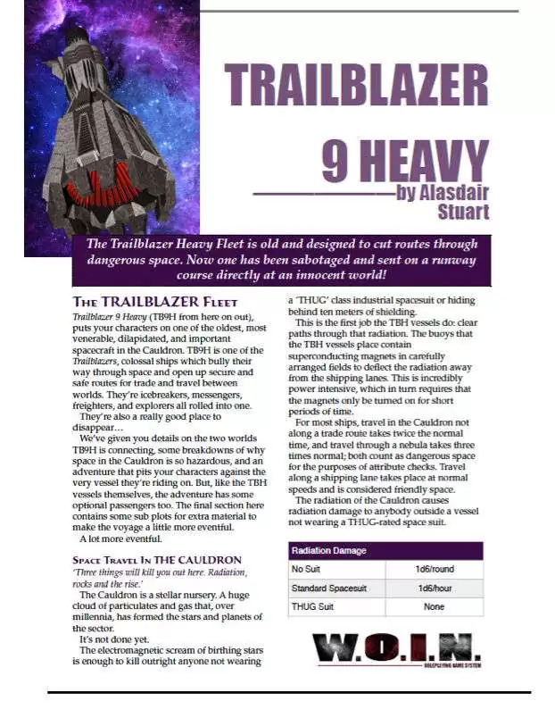 [WOIN] Trailblazer 9 Heavy - EN Publishing | What's OLD is NEW (WOIN ...
