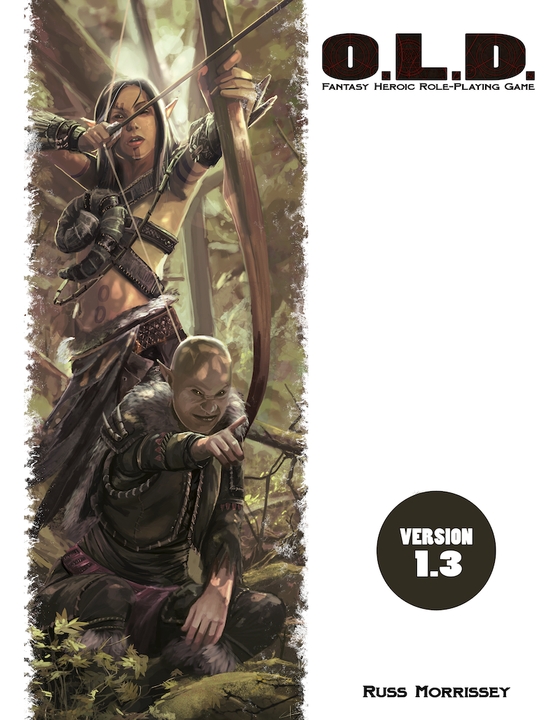 O.L.D. The Fantasy Heroic Roleplaying Game v1.3 - EN Publishing | What ...