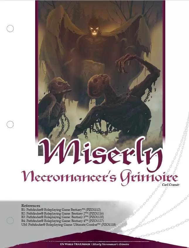 TRAILseeker 039: Miserly Necromancer's Grimoire - EN Publishing ...