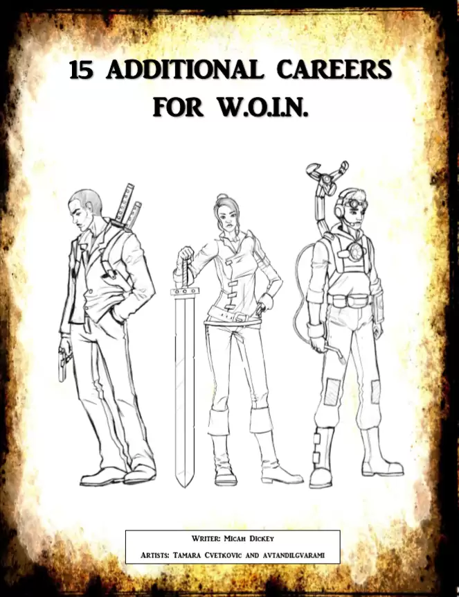[WOIN] 15 Careers for W.O.I.N. - EN Publishing | DriveThruRPG