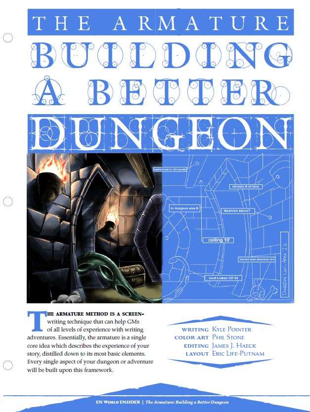 EN5ider #67 - The Armature: Building A Better Dungeon - EN Publishing | D&D 5th Edition ...