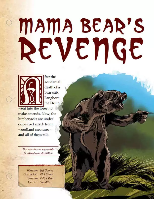 [WOIN] Mama Bear's Revenge - EN Publishing | What's OLD is NEW (WOIN) | DriveThruRPG