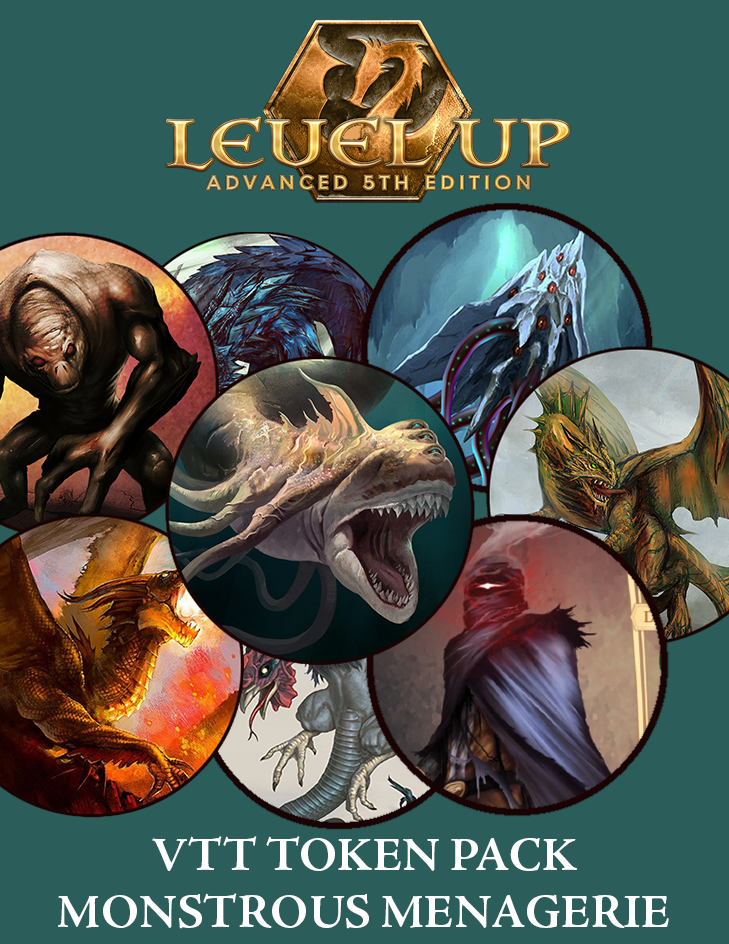Level Up: Monstrous Menagerie VTT Tokens (A5E) - EN Publishing | Level ...