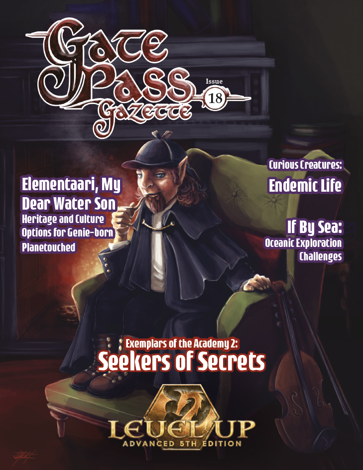 Level Up: Gate Pass Gazette Issue #18 (A5E) - EN Publishing | Level Up ...