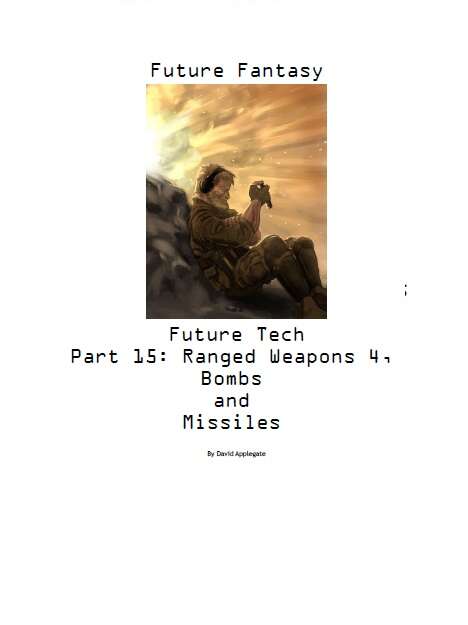 Future Fantasy–0030–Future Tech 16 Ranged Weapons 5, Bombs and Missiles ...