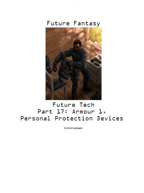 Future Fantasy–0031–Future Tech 17, Armour 1, Personal Protection ...