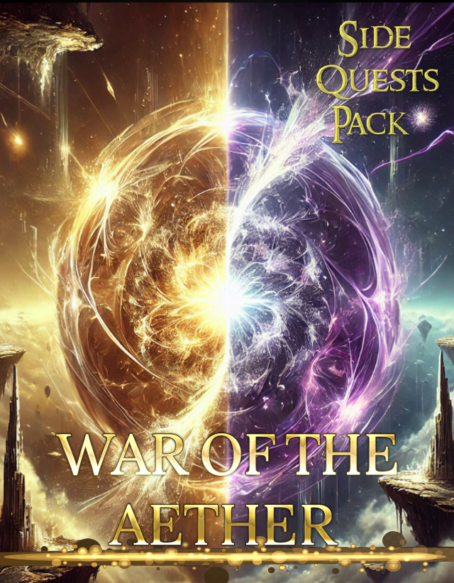 - WAR OF THE AETHER, SIDE QUESTS - - EN Publishing | DriveThruRPG
