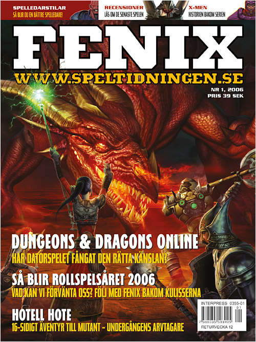 Fenix 1, 2006 - Askfageln | Fenix in Swedish | DriveThruRPG