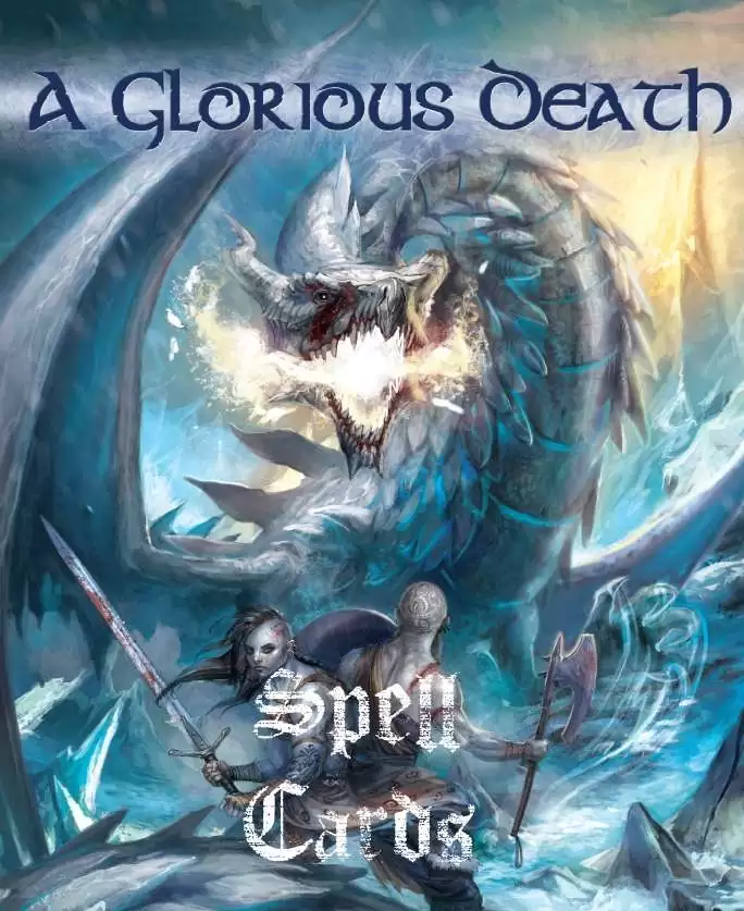 A Glorious Death Spell Cards - Schwalb Entertainment | Shadow of the Demon Lord | DriveThruRPG