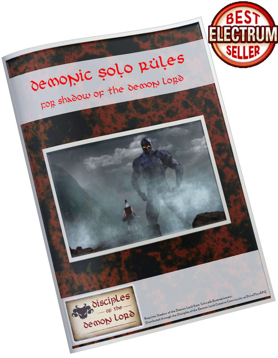 Demonic Solo Rules for Shadow of the Demon Lord - Schwalb Entertainment ...