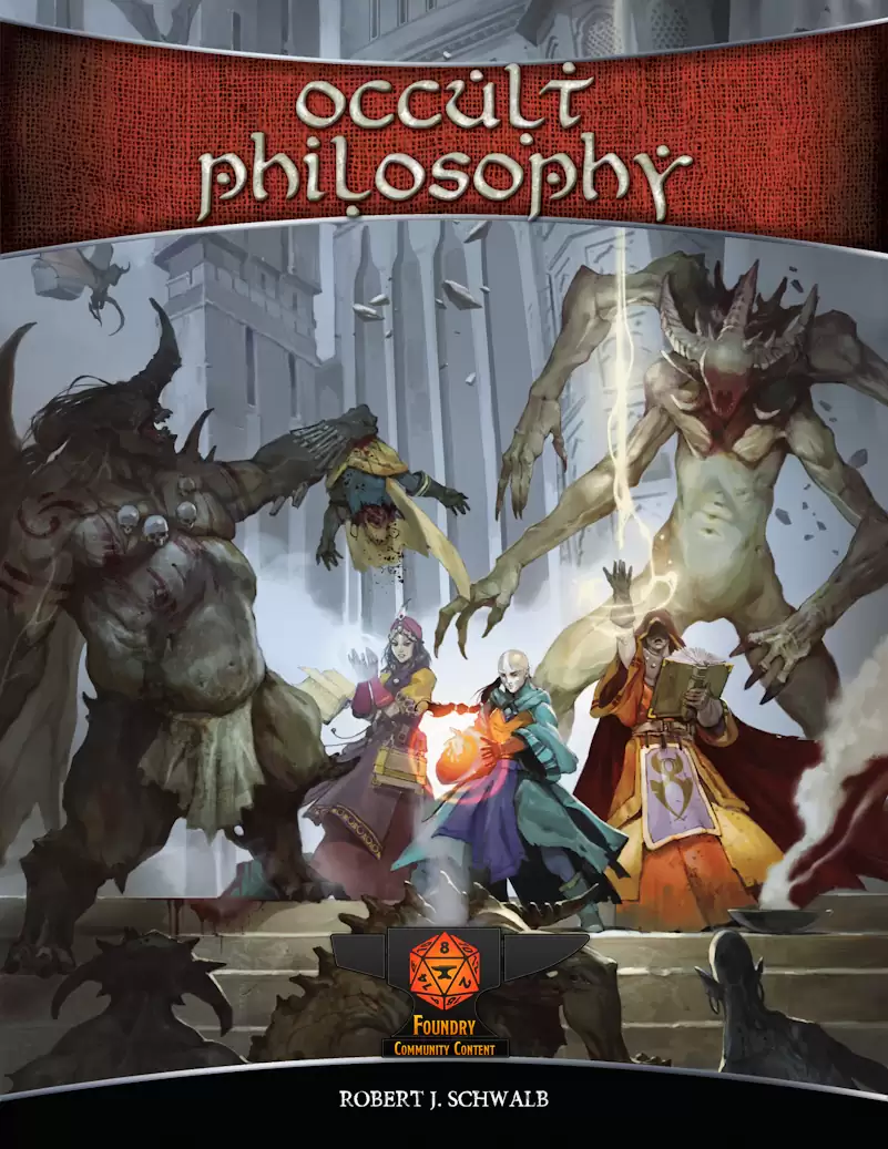 Shadow of the Demon Lord Compendia Occult Philosophy for Foundry VTT ...