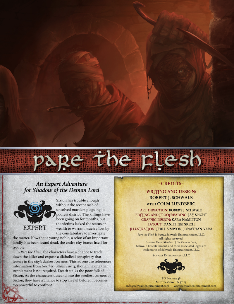 Pare the Flesh - Schwalb Entertainment | Shadow of the Demon Lord ...