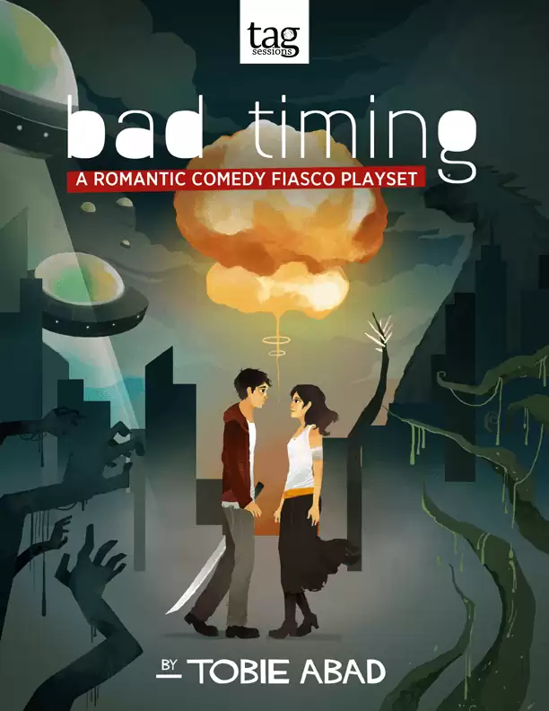 Bad Timing - A Romantic Comedy Fiasco Playset - Tobie Abad | DriveThruRPG