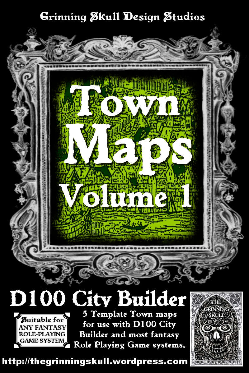 Town Maps Volume 1. - Grinning Skull Studios | Maps | DriveThruRPG