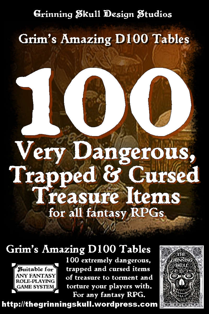 100 Very Dangerous, Trapped & Cursed Treasure Items for all fantasy ...