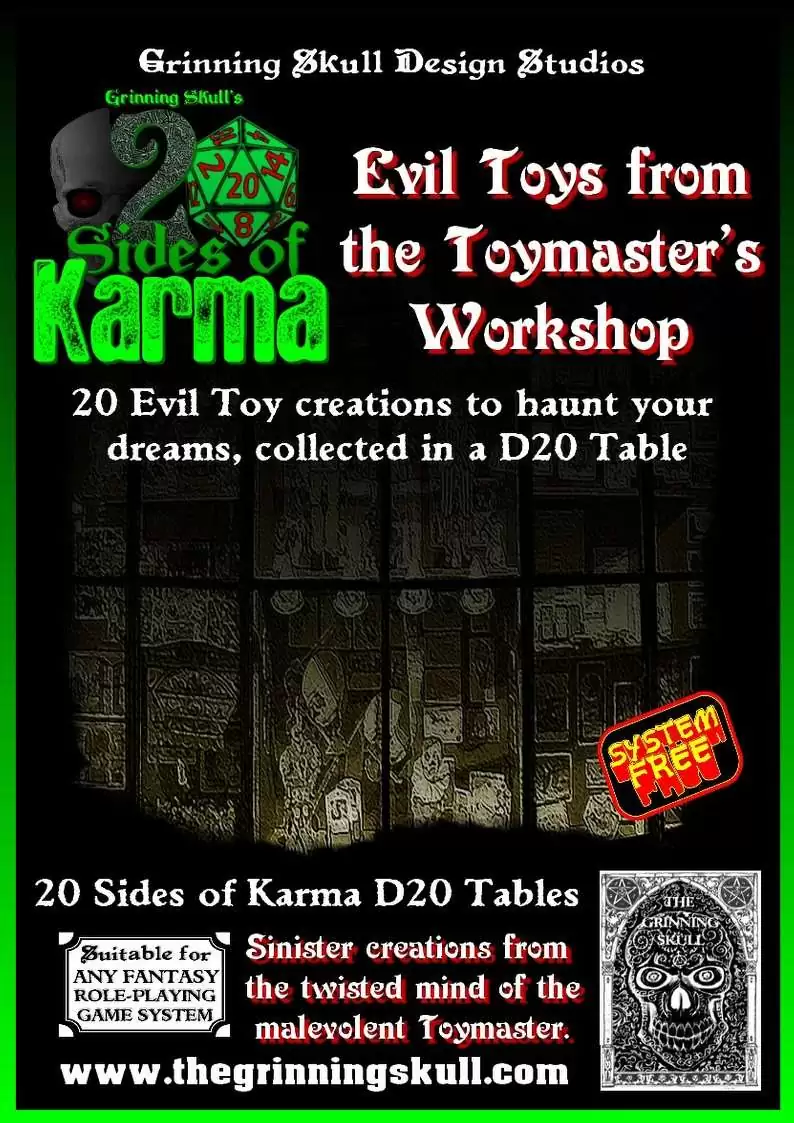 20 Sides of Karma: Evil Toys from the Toymaster's Workshop - Grinning ...
