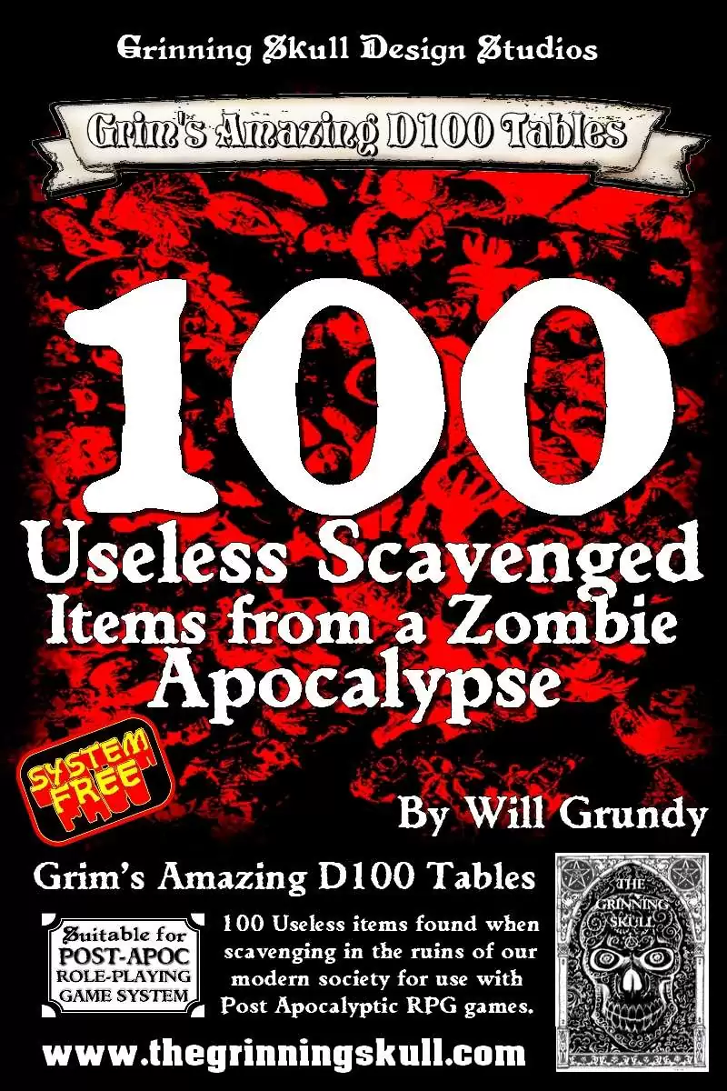 100 Useless Scavenged Items from a Zombie Apocalypse - Grinning Skull ...
