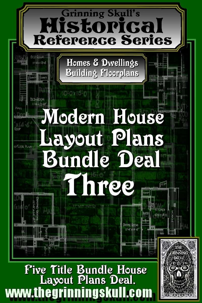 Modern House Layout Plans Bundle Three. [BUNDLE] - Grinning Skull ...