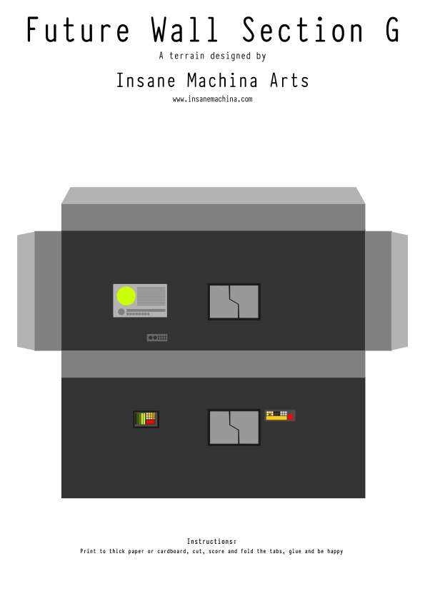 Future Wall Section G - Insane Machina Arts | DriveThruRPG