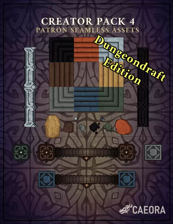 Creator Pack 4 Dungeondraft Edition - Caeora | DriveThruRPG