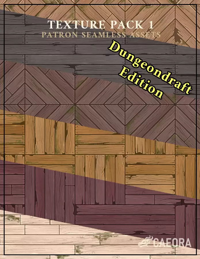 Texture Pack 1 Complete Dungeondraft Edition - Caeora | DriveThruRPG