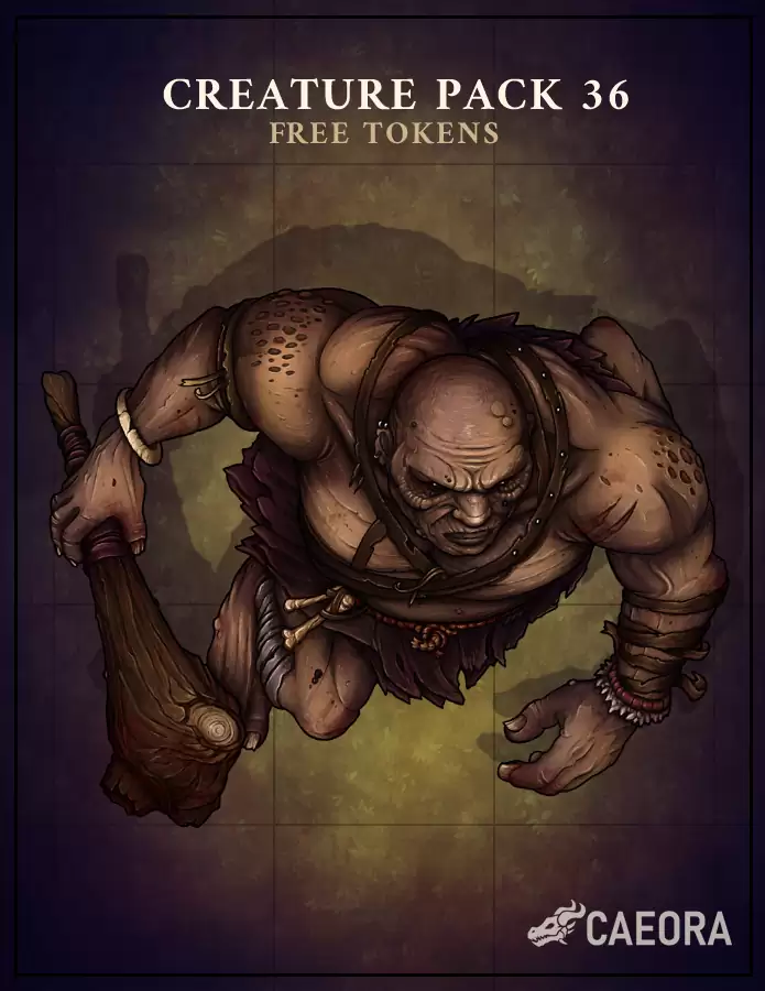 Creature Pack 36 - Caeora | Token Packs | DriveThruRPG